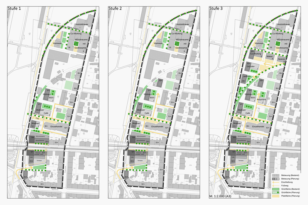 Plan und Praxis / Projekte / Bebauungsplan Nr. 466 in Leipzig